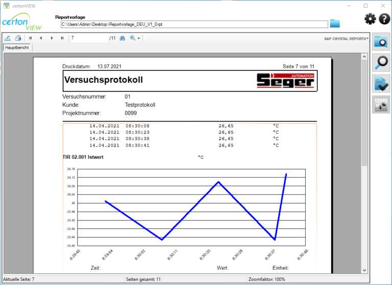 Seger Automation | Datenerfassung