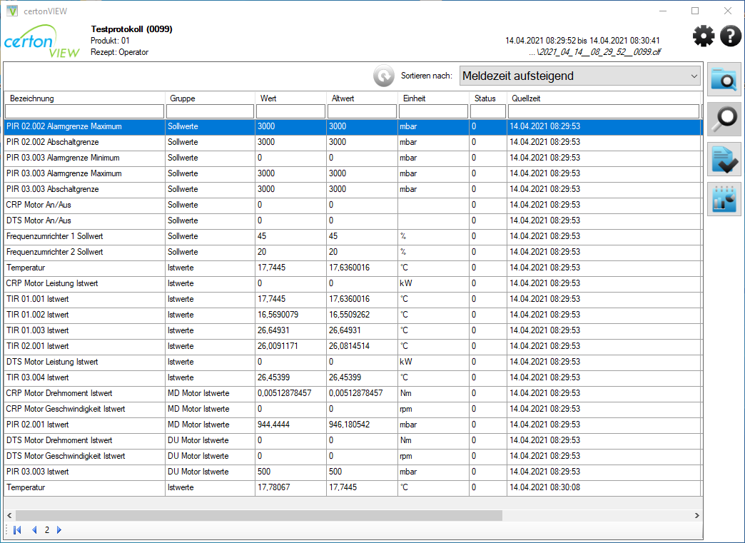 Seger Automation | Datenerfassung